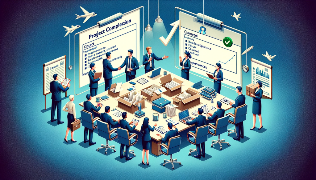 Projektabschluss - Projektmanagement nach ISO21500